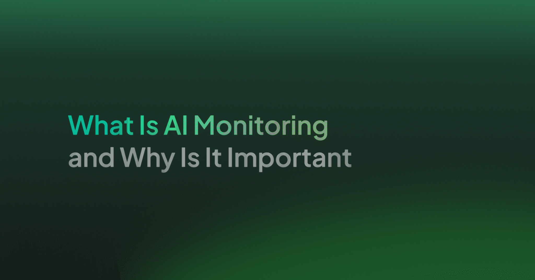 What Is AI Monitoring and Why Is It Important - Coralogix