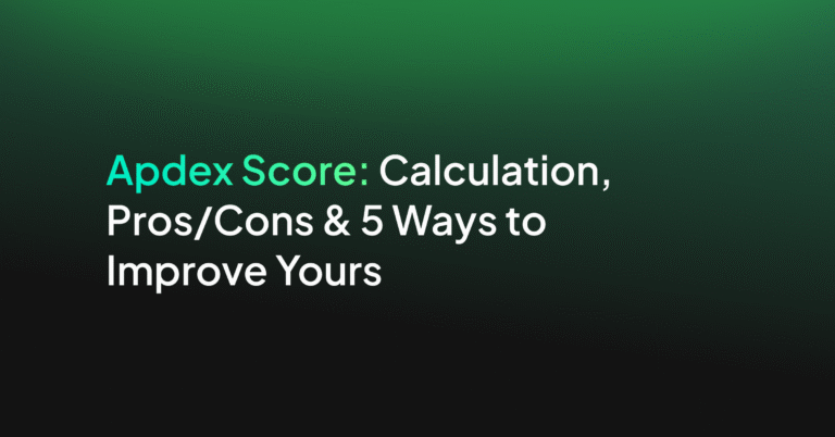 Apdex Score: Calculation, Pros/Cons & 5 Ways to Improve Yours - Coralogix