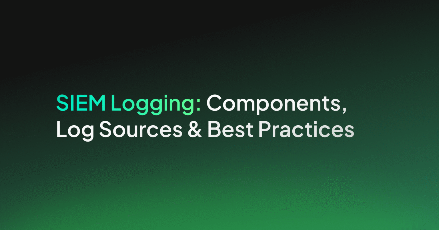 Siem Logging Components Log Sources And Best Practices Coralogix