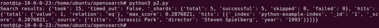 Opensearch With Python The Basics And A Quick Tutorial Coralogix