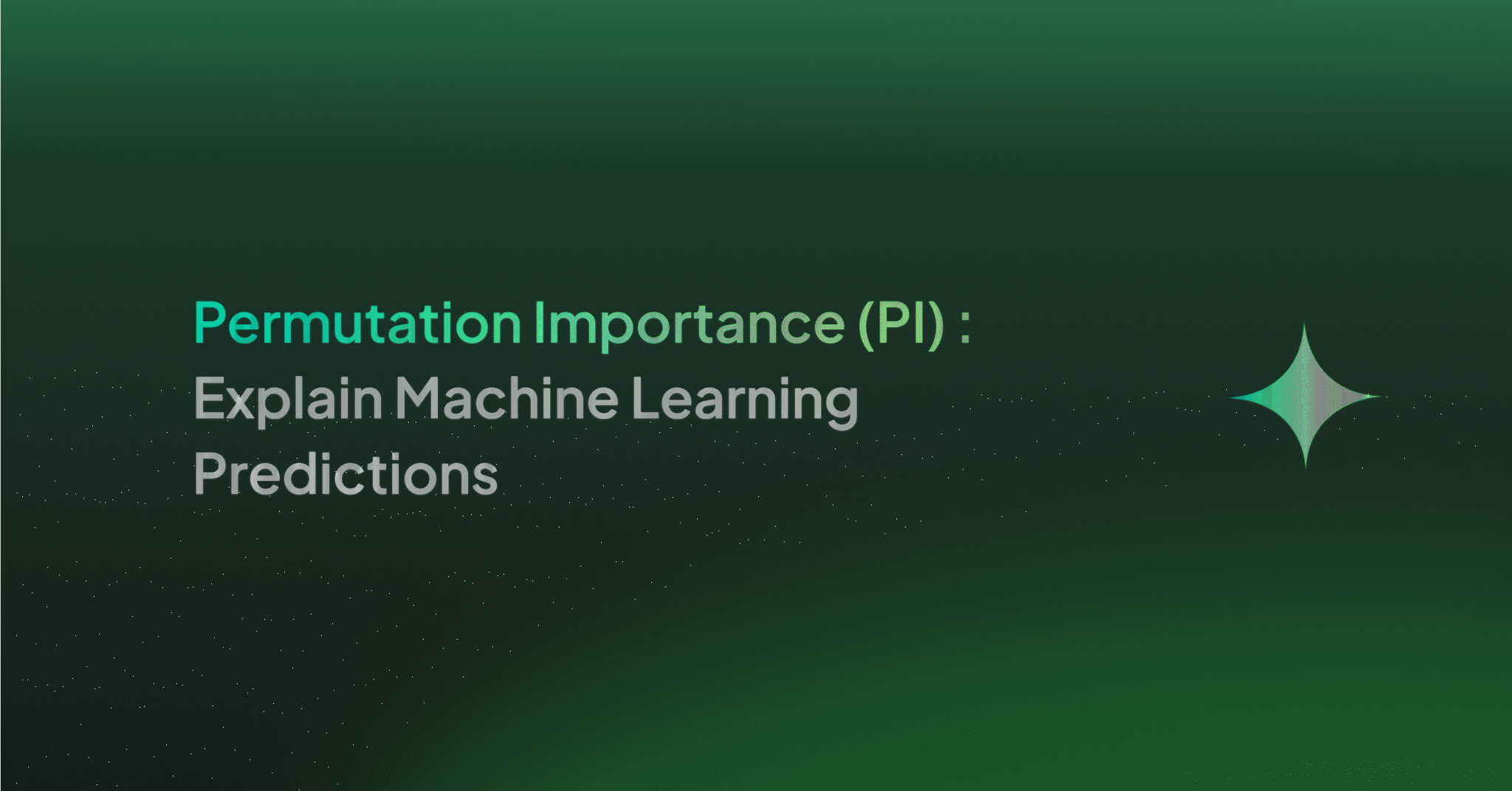 Using Permutation Importance to Explain Model Predictions