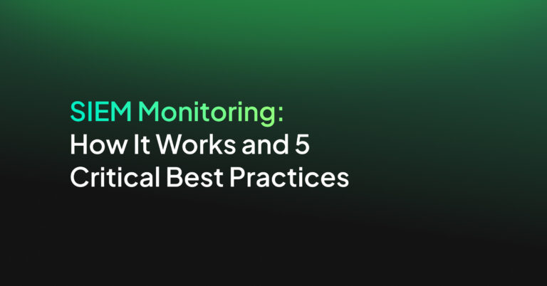 SIEM Monitoring: How It Works and 5 Critical Best Practices - Coralogix