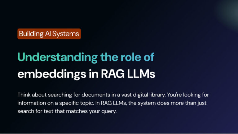 How Embeddings Impact RAG LLMs How Embeddings Impact RAG LLMs