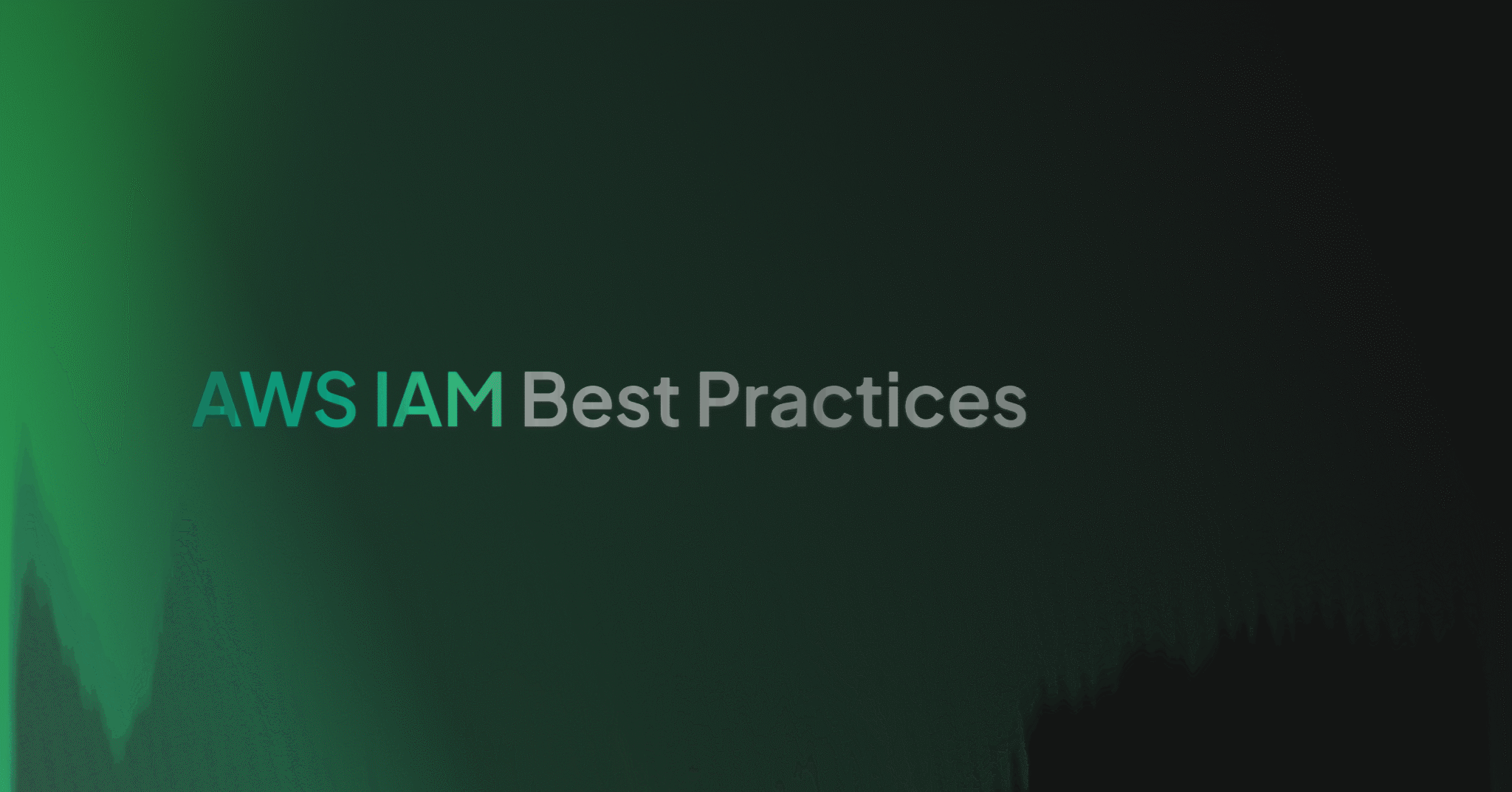 AWS IAM Best Practices - Coralogix
